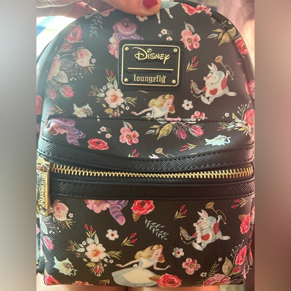 Bags | Loungefly Alice In Wonderland Backpack | Poshmark